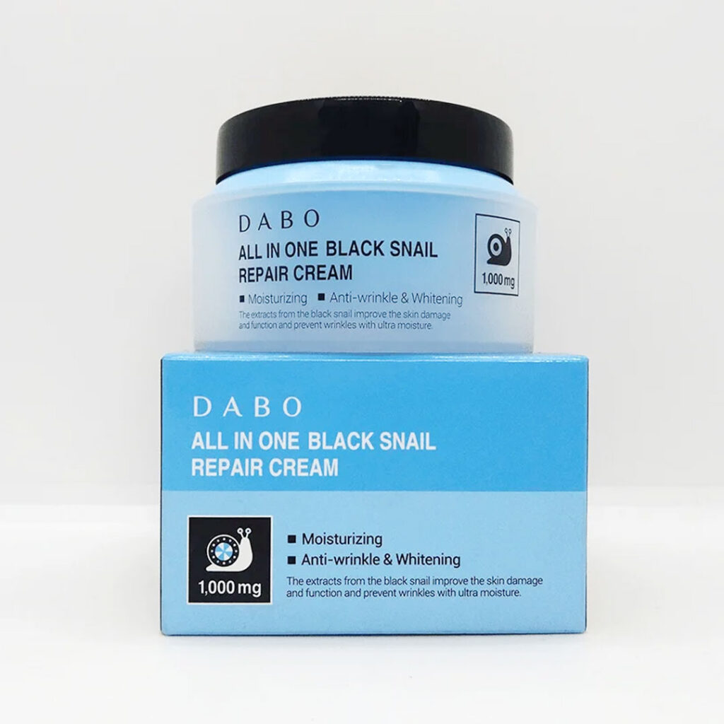 Dabo All In One Black Snail Repair Cream 100 g - Koba International