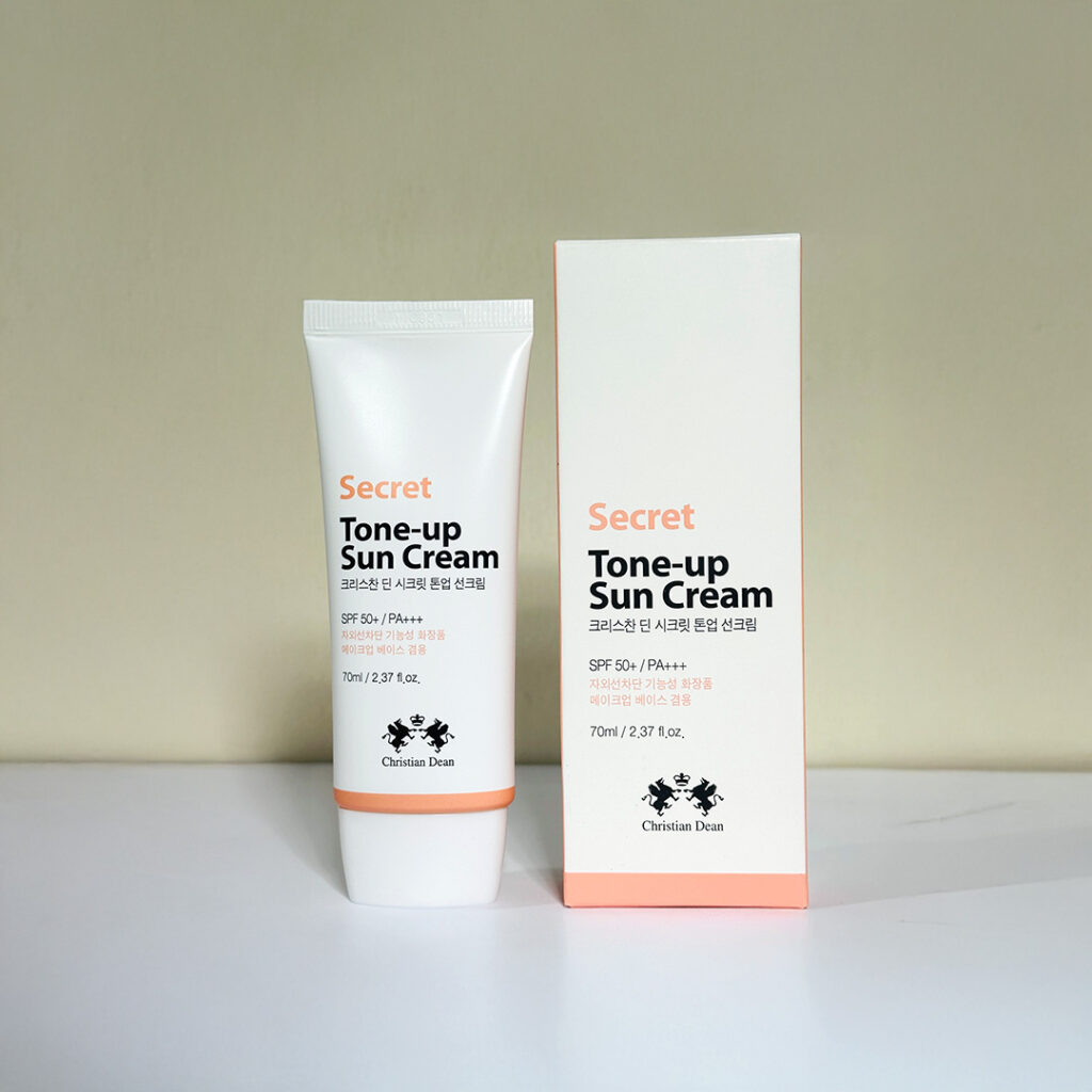 Christian Dean Secret Tone-up Sun Cream SPF50+/PA+++ 70 ml - Koba ...