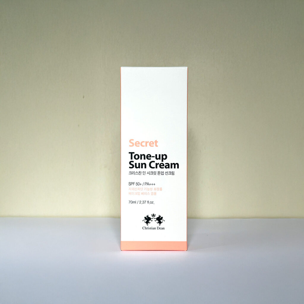Christian Dean Secret Tone-up Sun Cream SPF50+/PA+++ 70 ml - Koba ...