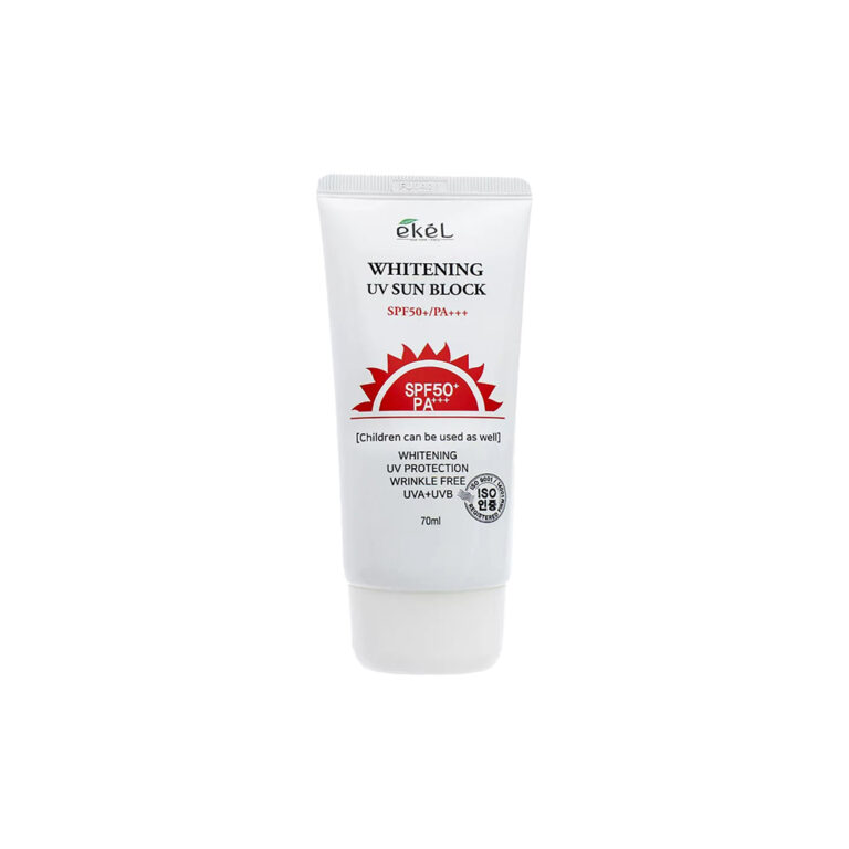 Ekel Whitening UV Sun Block SPF 50+/PA+++ 70 ml - Koba International