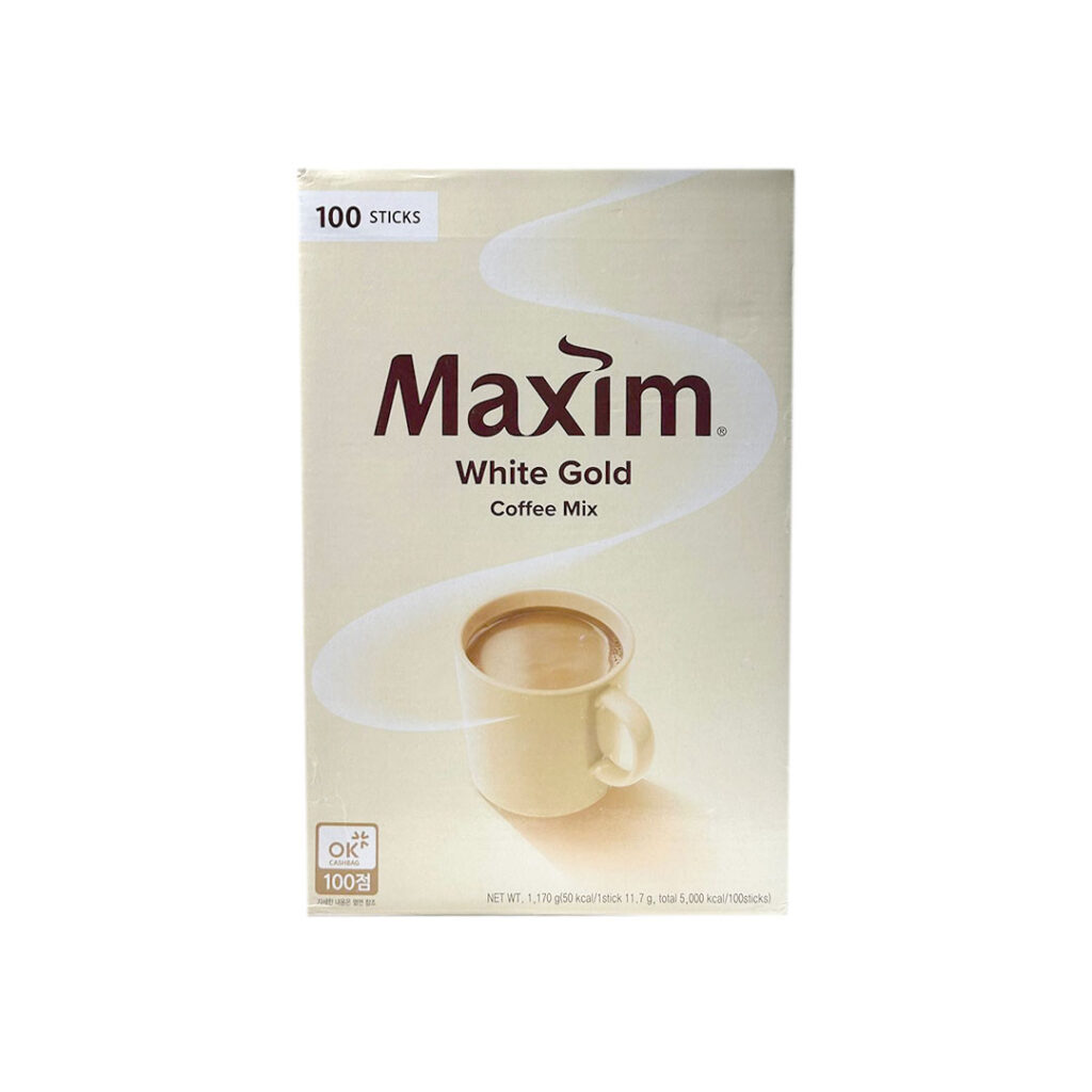 Maxim Maxim White Gold Coffee Mix 100 Sticks - Koba International
